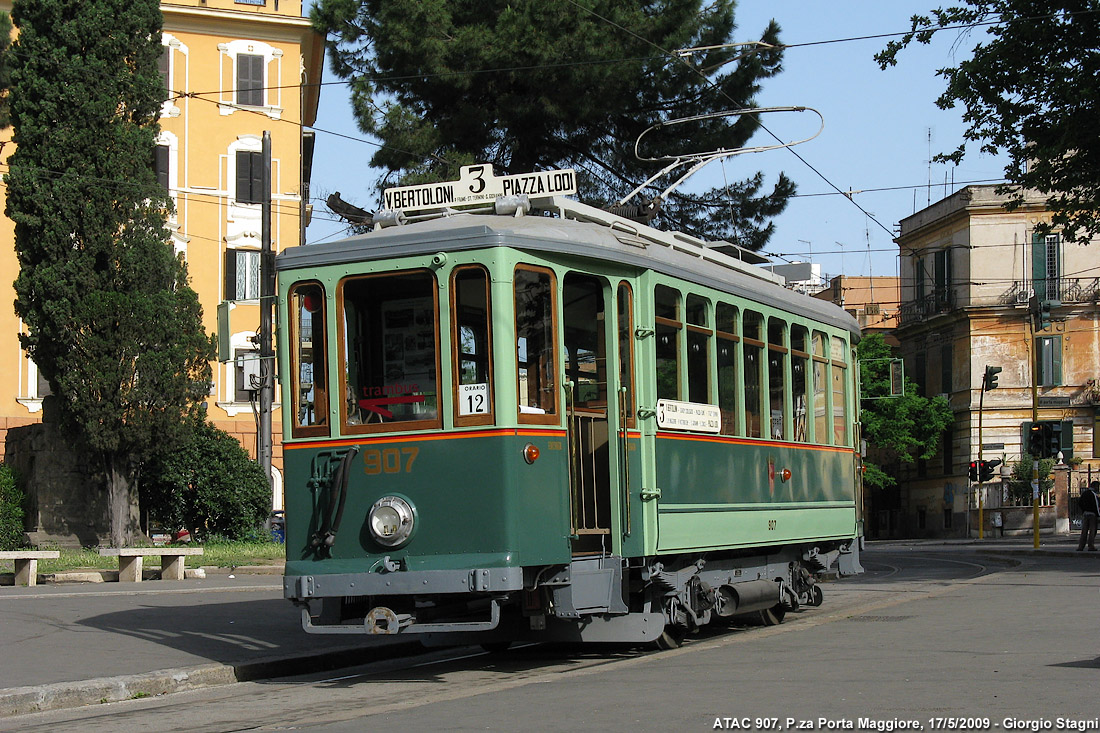 Tram a Roma - I tram storici 1 - Stagniweb